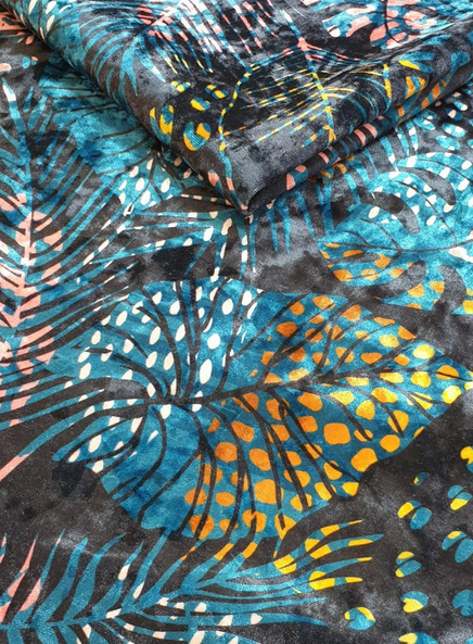 Exotic Jungle Velvet in an Unique and Vibrant Colour Scheme! Shop Now ...